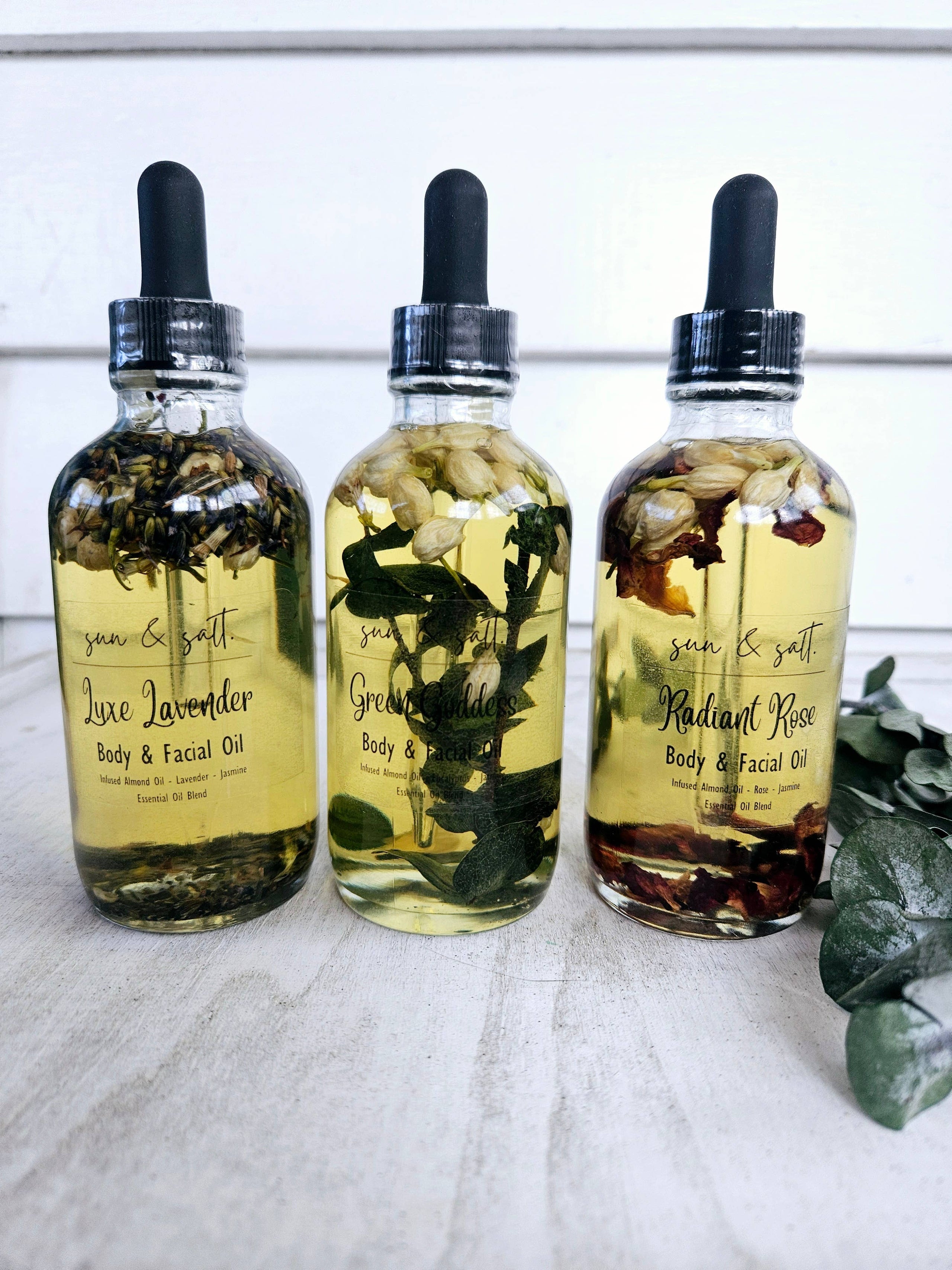 Lux&Lou - Body & Facial Oil Assortment - Almond Infused Oils | Fire ...